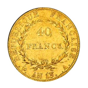 40 Francs Or